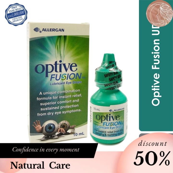 Optive Fusion Eye Drops (10ml) | Lazada