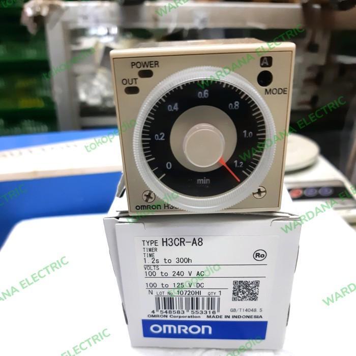 OMRON H3CR-A8 220V/TIMER RELAY H3CR-A8 220V OMRON - ROYALSTORE9 | Lazada Indonesia