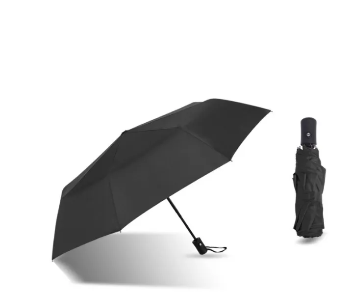 VKS Authomatic Umbrella Plain Black Lazada Lazada PH