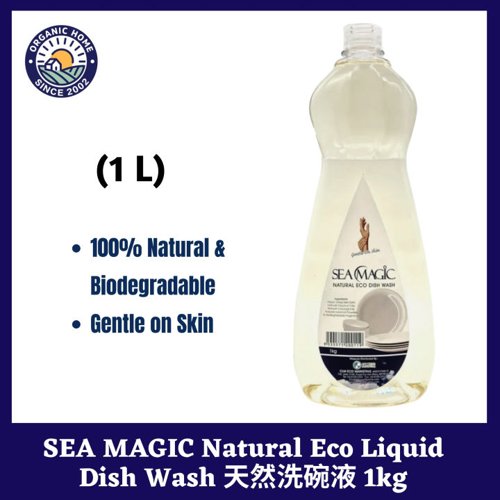 Sea Magic Natural Eco Liquid Dish Wash (1kg) | Lazada