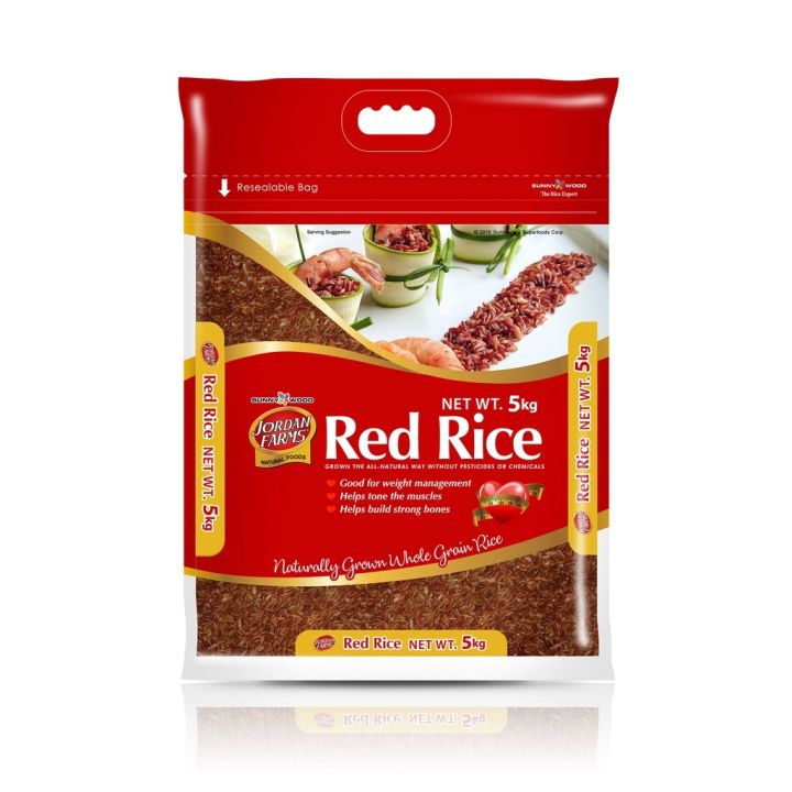 Jordan Farms Red Rice 5kg (Organically Grown Unpolished) | Lazada PH