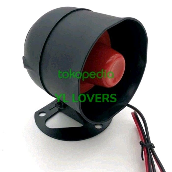 SPAREPART OTOMOTIF alarm 12v / sirine 12v dc 6 suara/ toa 12v/siren 12v ...