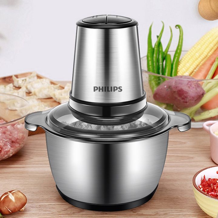 Philips Blender Makanan Meat Chopper Stainless Penggiling Daging ...