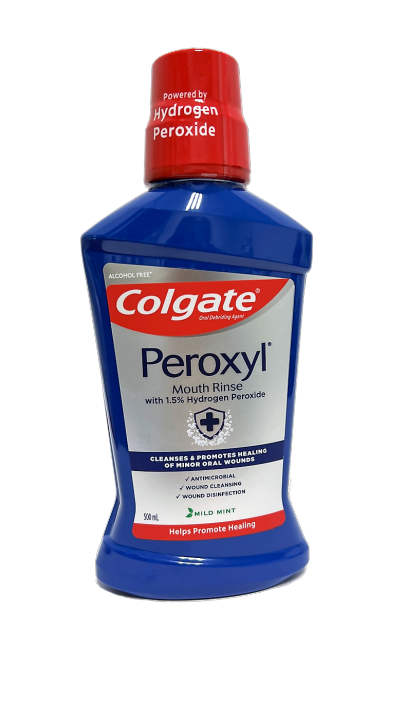 Colgate Peroxyl MouthRinse 500ml (Exp Apr’27) | Lazada Singapore
