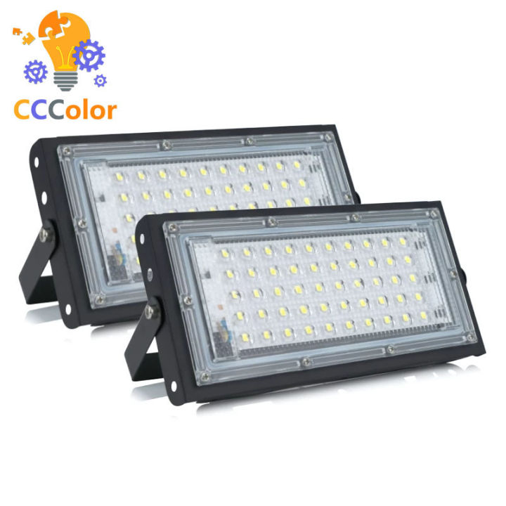 50W Led Flood Light AC 220V 230V 240V Outdoor Floodlight Spotlight IP65 ...