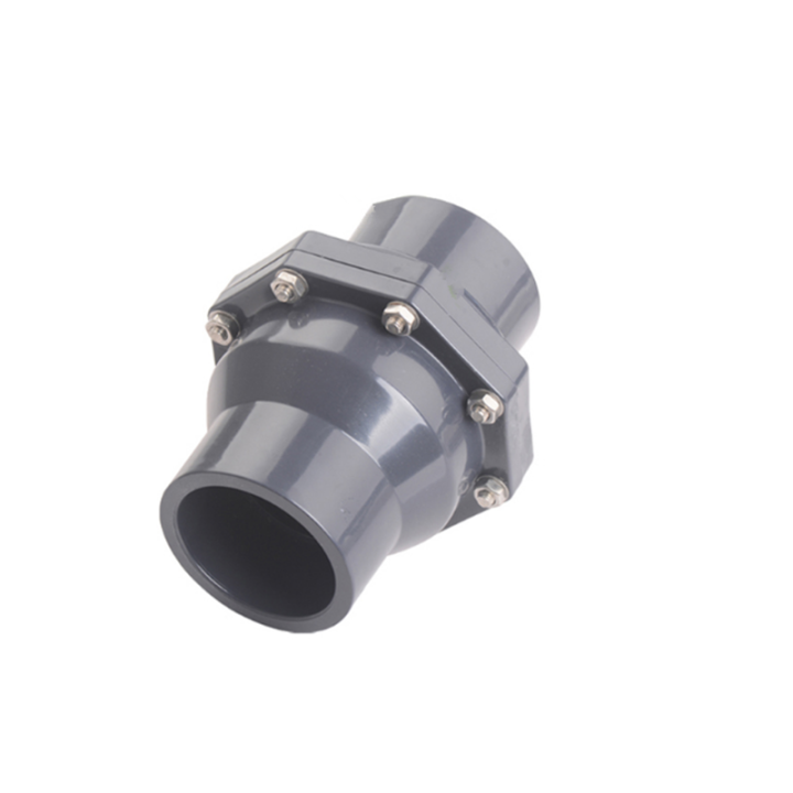 PVC check valve plastic flap check valve UPVC check valve non-return ...