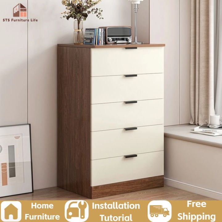 Wood Drawer Cabinet 5 Layer Drawer Organizer Storage | Lazada PH