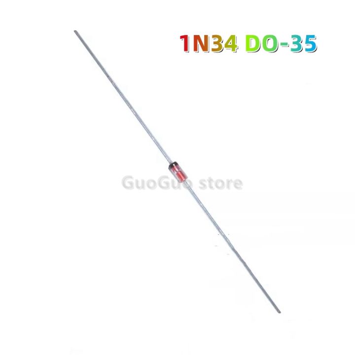 50pcs 1N34 DO-35 1N34A DO35 Germanium Detection Diode New Original ...