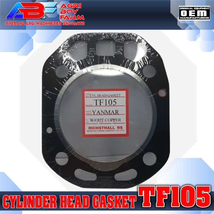 Cylinder Head Gasket for YANMAR ENGINE TF105 TF110 | Lazada PH