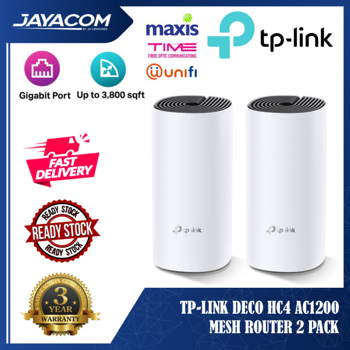 TP-Link DECO HC4 Ac1200 Mesh Router 2 Pack | Lazada