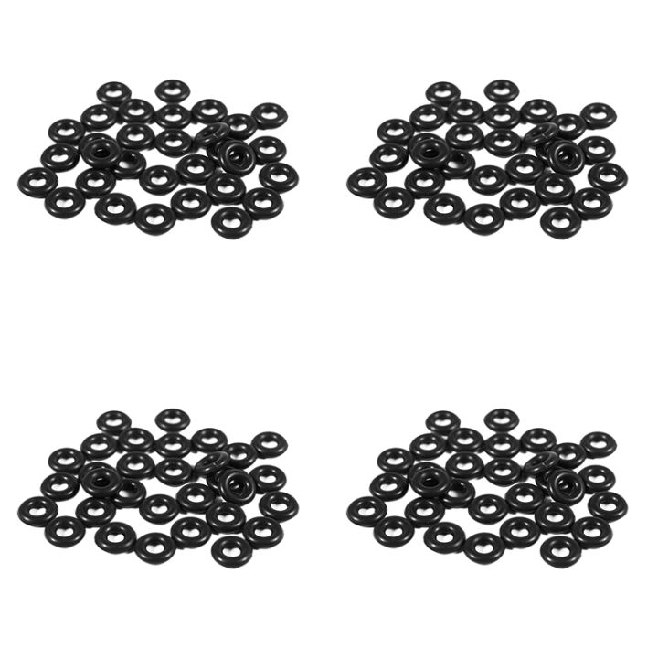 120 Pcs 2.5mm x 6.5mm x 2mm Rubber O Rings for Worm Fishing | Lazada PH