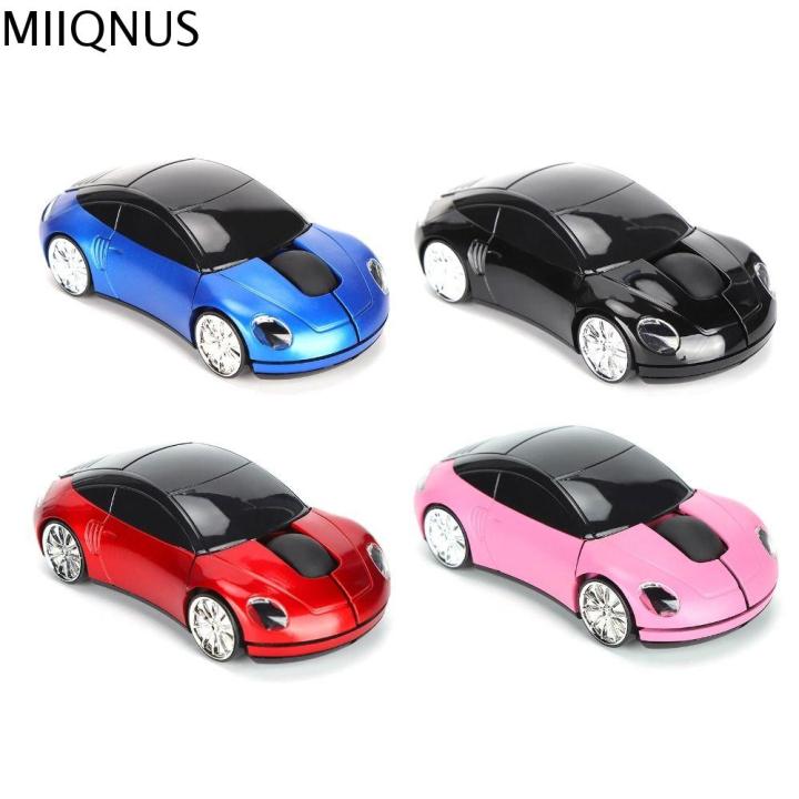 MIIQNUS 2.4GHz Sports Car Wireless Mouse USB Scroll 1600DPI Cartoon ...