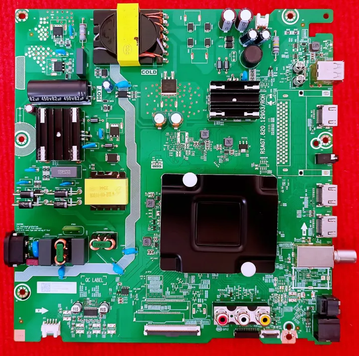 เมนบอร์ดทีวี HISENSE 50E6K , 50A6100K , 55A6100K , 55E6K พาสบอร์ด RSAG7 ...