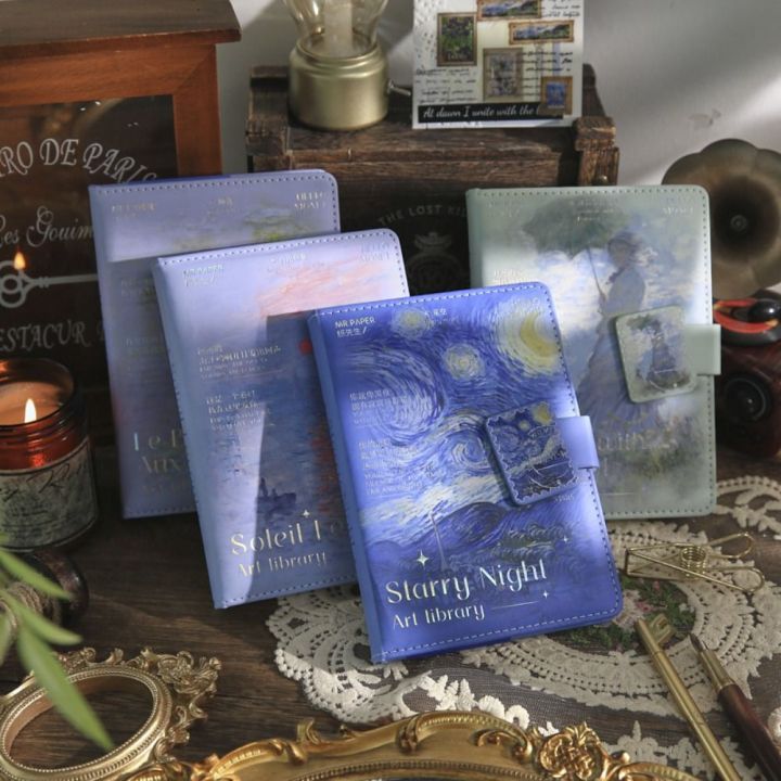 VBGG Thẩm mỹ Sổ ghi chép Nhật Ký Học sinh Tranh sơn dầu nghệ thuật Đẹp ...