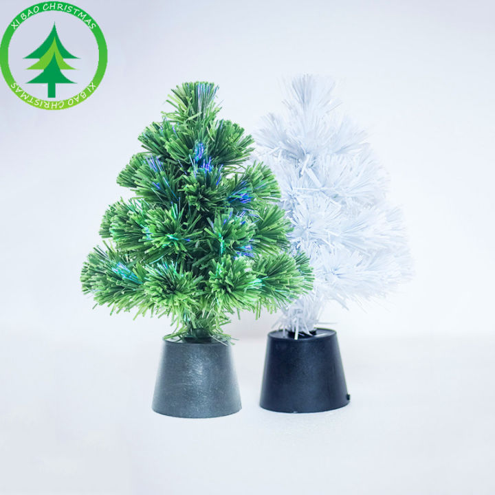 New mini USB optical fiber Christmas tree Christmas ornaments decorated ...