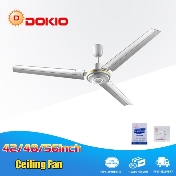 Dokio Industrial Ceiling Fan 42/48/56 inch | Lazada PH