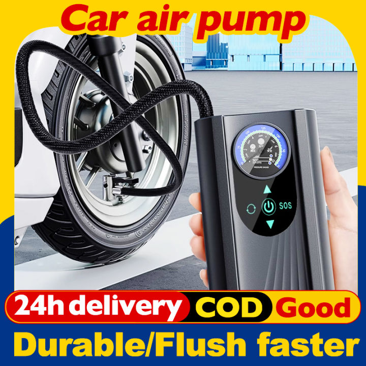 【24hours delivery】Air Compressor Pump Tire Inflator inflation pump ...