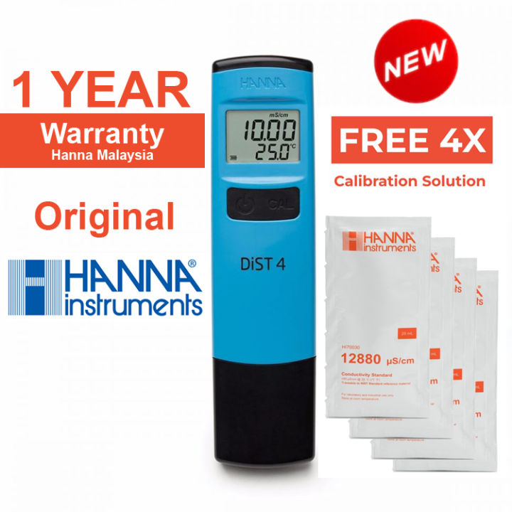 ☀Hanna EC Tester fertigasi baja ab Hanna Instruments DIST4 HI98304 ec ...