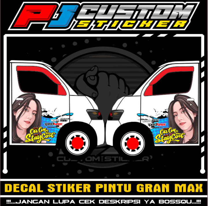 [TERBARU] DECAL STIKER PINTU GRAN MAX / DECAL STICKER PINTU GRAN MAX ...