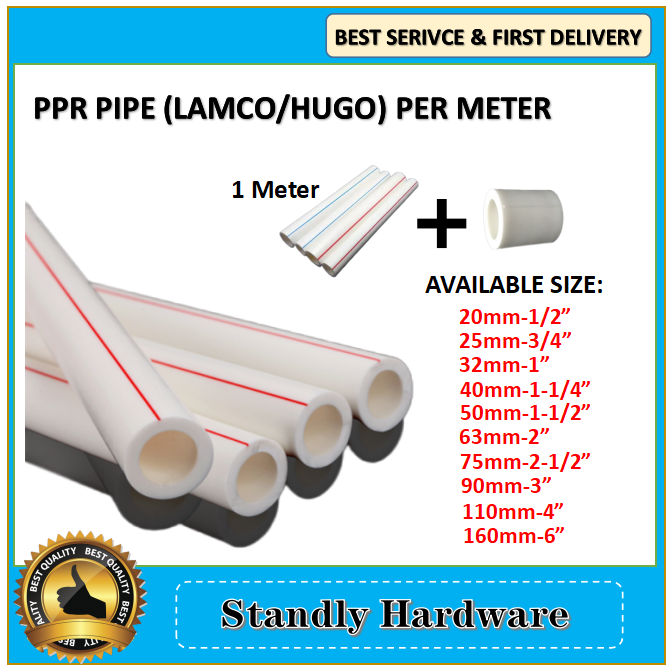 Heavy Duty (COLD & HOT) PPR PIPE AND COUPLING | Lazada PH