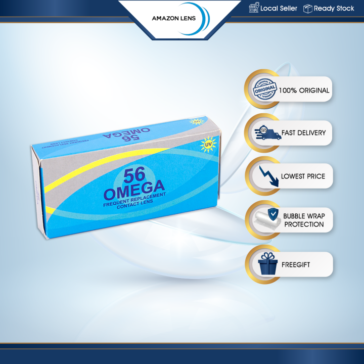 IGEL Omega 56 Monthly Clear Contact Lenses (2pcs) | Lazada