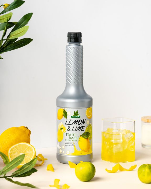 Nature Taste Lemon Lime Puree น้ำผลไม้เข้มข้นฟรุตเบสพรีเพอเรชั่น เพียว ...