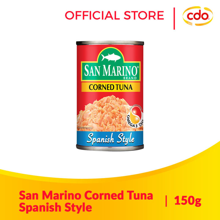 SAN MARINO Corned Tuna Spanish Style 150g | Lazada PH