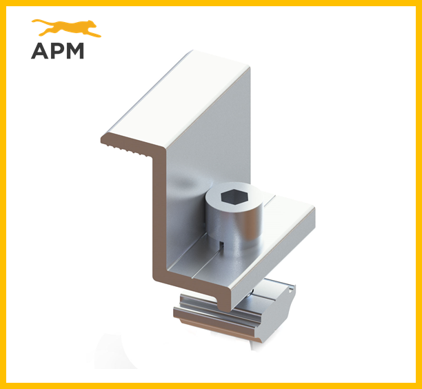 End Clamp | Solar Mounting Accessories for Solar Panel | Lazada PH