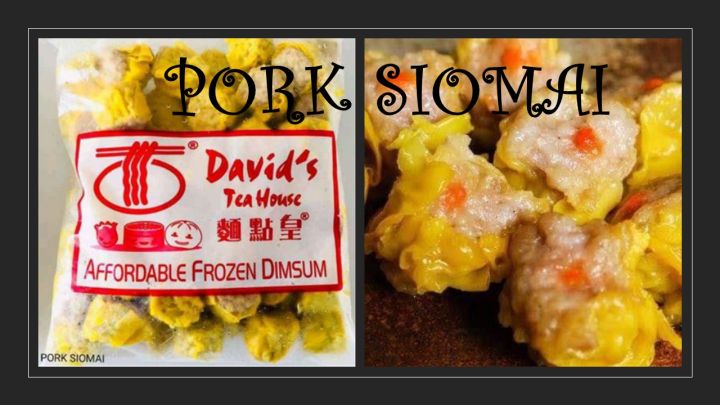 DAVID'S TEA HOUSE AFFORDABLE FROZEN DIMSUM - PORK SIOMAI 60PIECES ...