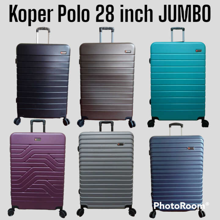 Koper Polo fiber 28 inch ukuran besar | Lazada Indonesia