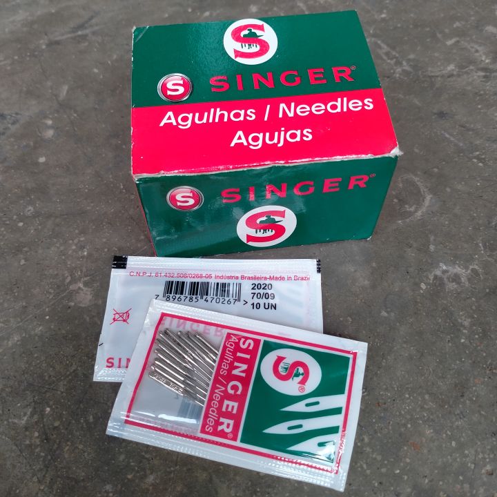 JARUM MESIN JAHIT SINGER/JARUM SINGER /JARUM MESIN JAHIT HITAM (Singer ...