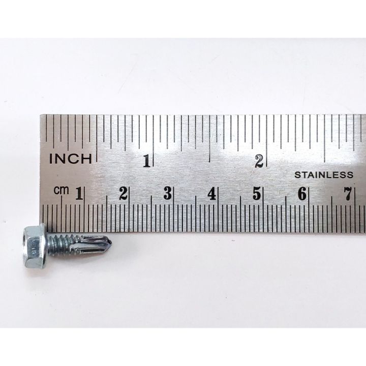 LION KING SELF DRILLING SCREW DS 516 HOW 516 #10 x 5/8" ZP HEXAGON HEAD ...