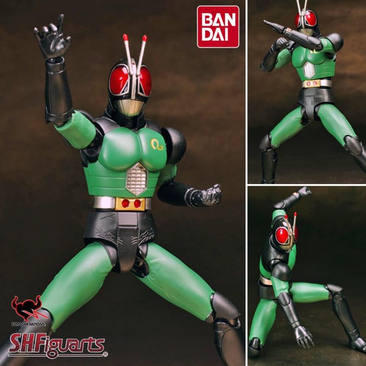 Model โมเดล ของแท้ 100% Bandai S.H.Figuarts จาก Kamen Rider Black RX ...