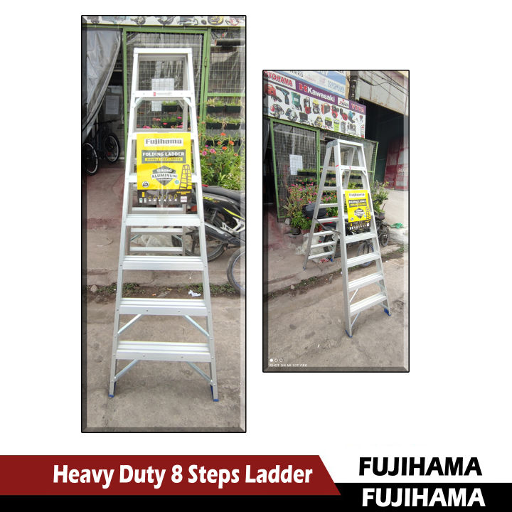 8 Steps Multi Folding Strong Double Step LADDER Heavy Duty (can hold up ...