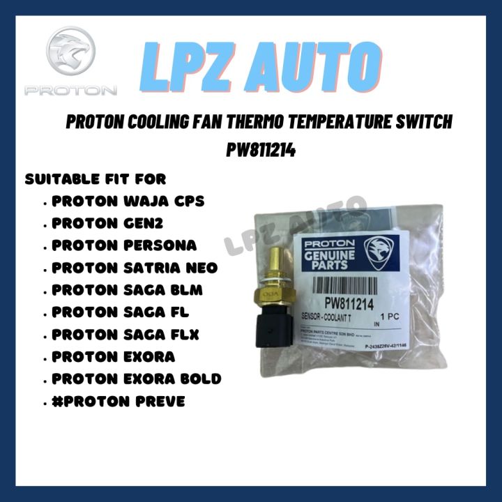 PROTON COOLING FAN THERMO TEMPERATURE SWITCH PW811214 | Lazada