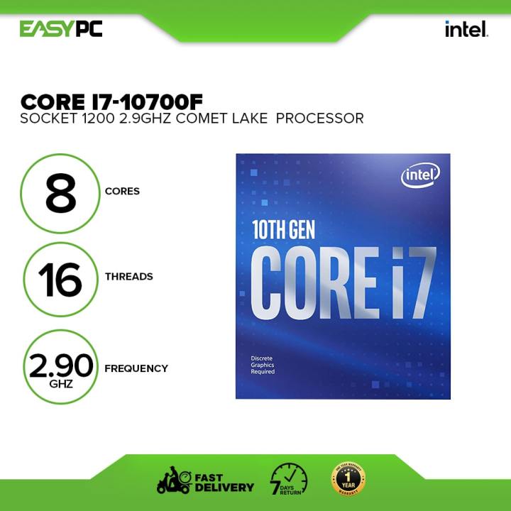 10th Generation Intel Core I7-10700F 1200 2.9GHz CPU | Lazada PH