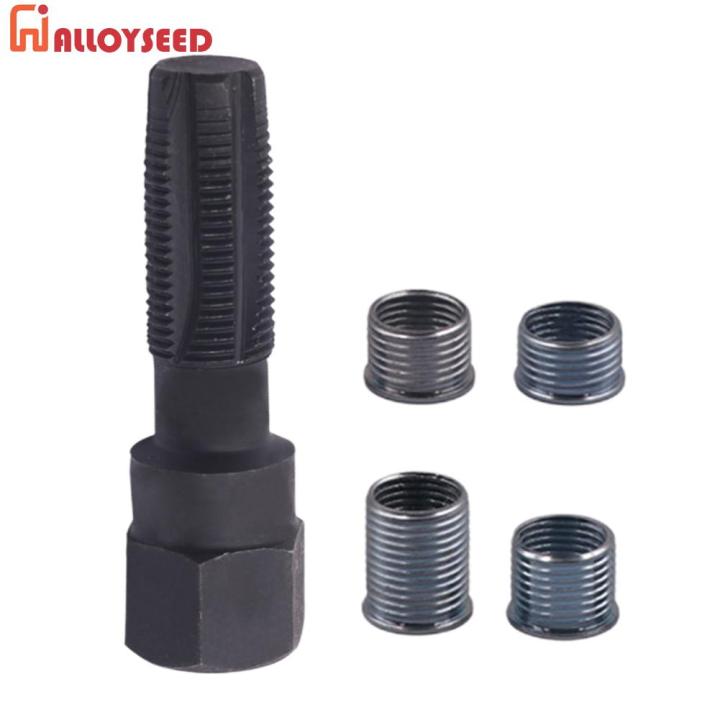 Spark Plug Rethreader 14mm Cylinder Head Thread Repair Kit High Carbon ...