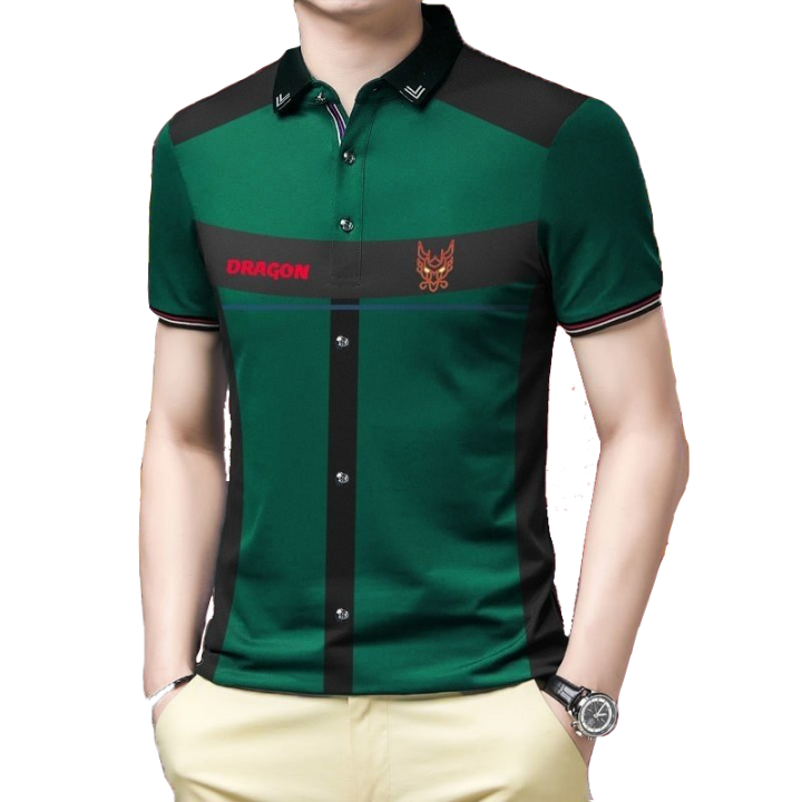 Men's Polo Shirts With Short Sleeves, Form Slimfit, Formal Style ...