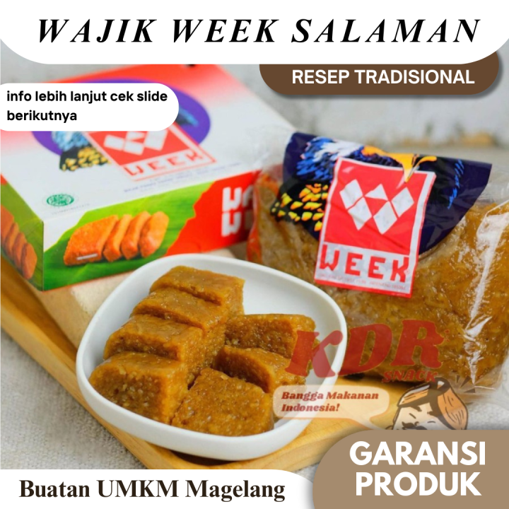 WAJIK WEEK 850GR KHAS MAGELANG MAKANAN TRADISIONAL | Lazada Indonesia