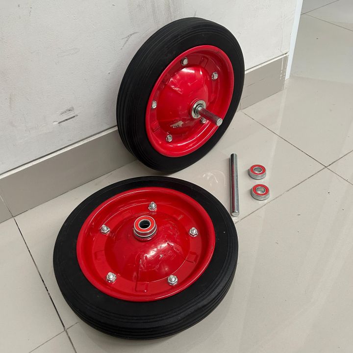 Roda Gerobak Sorong BAN MATI / Gerobak Pasir Arco / Roda Angkong ...