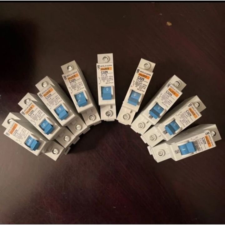 MCB MULTI9 2, 4, 6, 10, 16, dan 20 Amper MERLIN GERIN PLN 450W CL2 900W ...