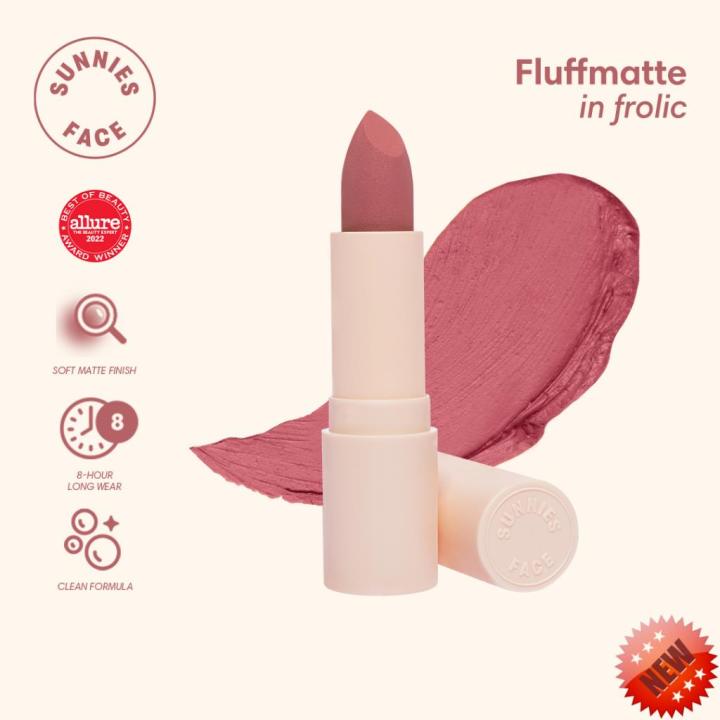 Sunnies Face Fluffmatte Weightless Modern Matte Lipstick (Frolic ...