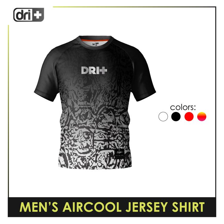 Dri Plus Men's Cipher Collection Aircool Jersey Shirt 1pc DUMSRD4401 ...