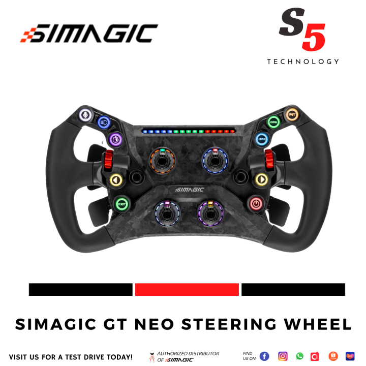 Simagic GT Neo Steering Wheel / Racing simulator wheel / racing wheel ...