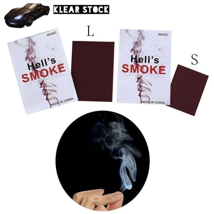 Coin Magic Tool Smoke Hell Smoke Finger Trick Close-up Special Paper ...