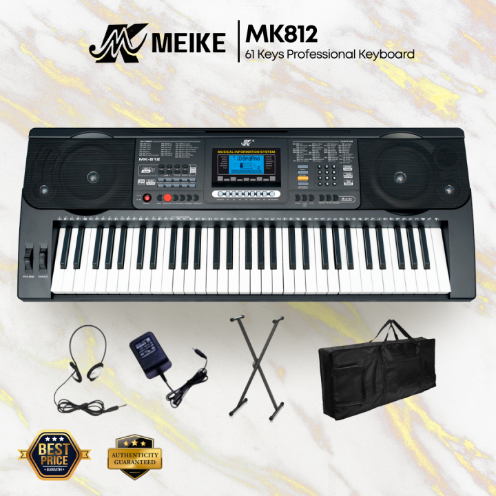 MEIKE 61 Keys Professional Performance Keyboard with Touch Function ...