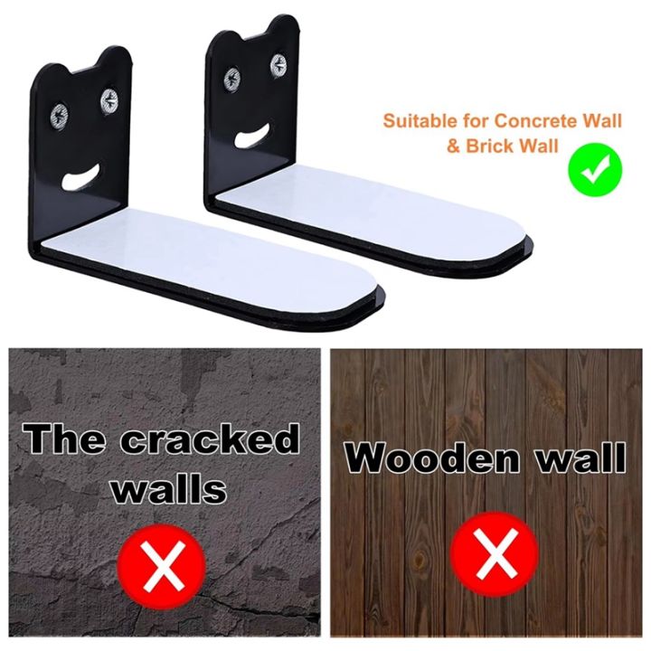 Universal Type 4.72 Inch Sound Bar Wall Mount Bracket Kit for Most of ...