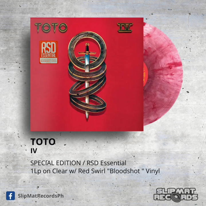 Toto - IV | Brand-New & Sealed | Vinyl Records | Plaka | Slipmat Records | Lazada PH