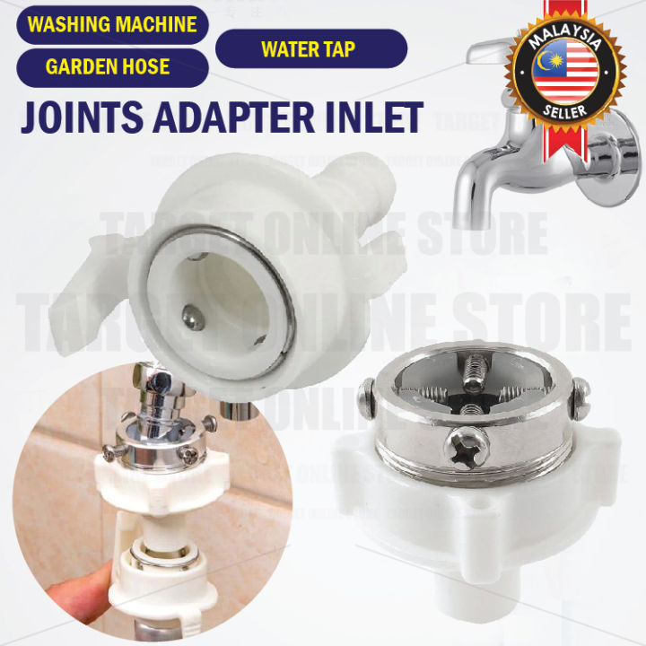 Washing Machine Garden Hose Tap Joint Connector Inlet Adapter | Lazada