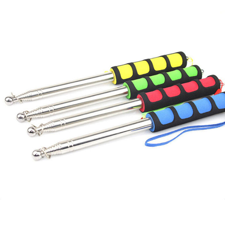 SUJIOO3 1.6M Portable Extendable Telescopic Handheld Windsock Flag Pole ...